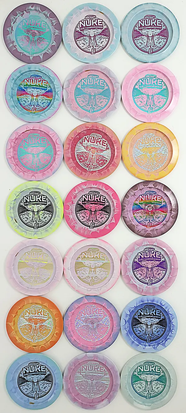 ESP Nuke Ezra Aderhold 2023 (Bottom stamp) - Distance Driver | Discraft ...